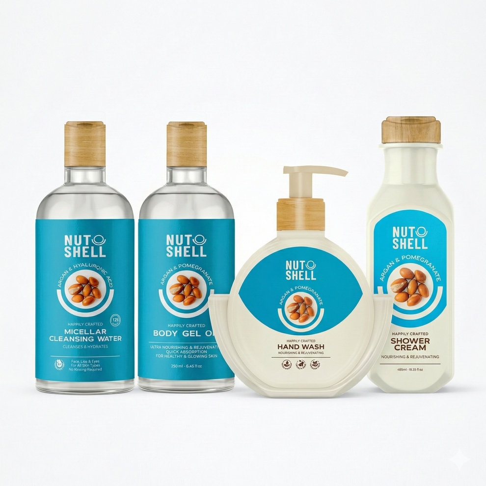 Complete Body Care Bundle | Cleanse, Hydrate & Nourish – Nutshell ...